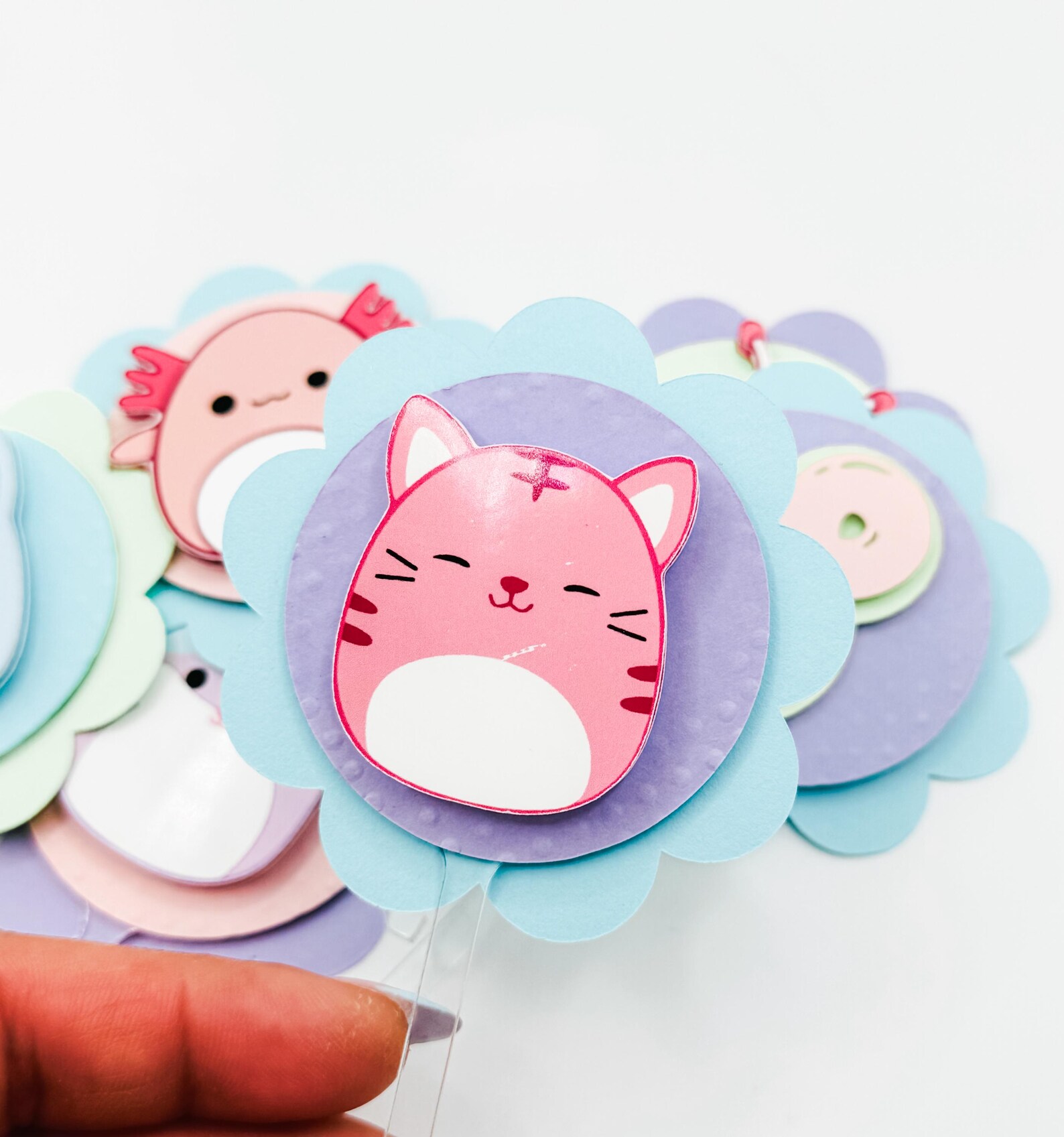 Squishmallow Cupcake Toppers (12 Count) - Etsy