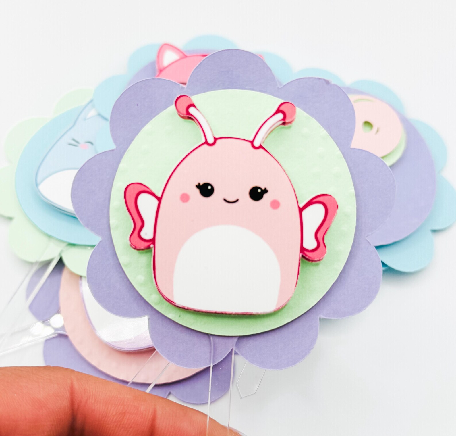 Squishmallow Cupcake Toppers (12 Count) - Etsy