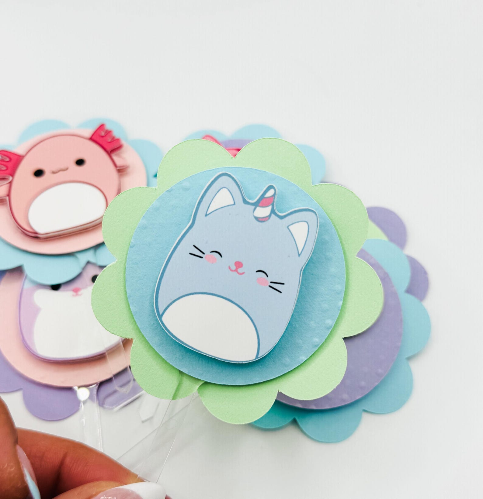 Squishmallow Cupcake Toppers (12 Count) - Etsy