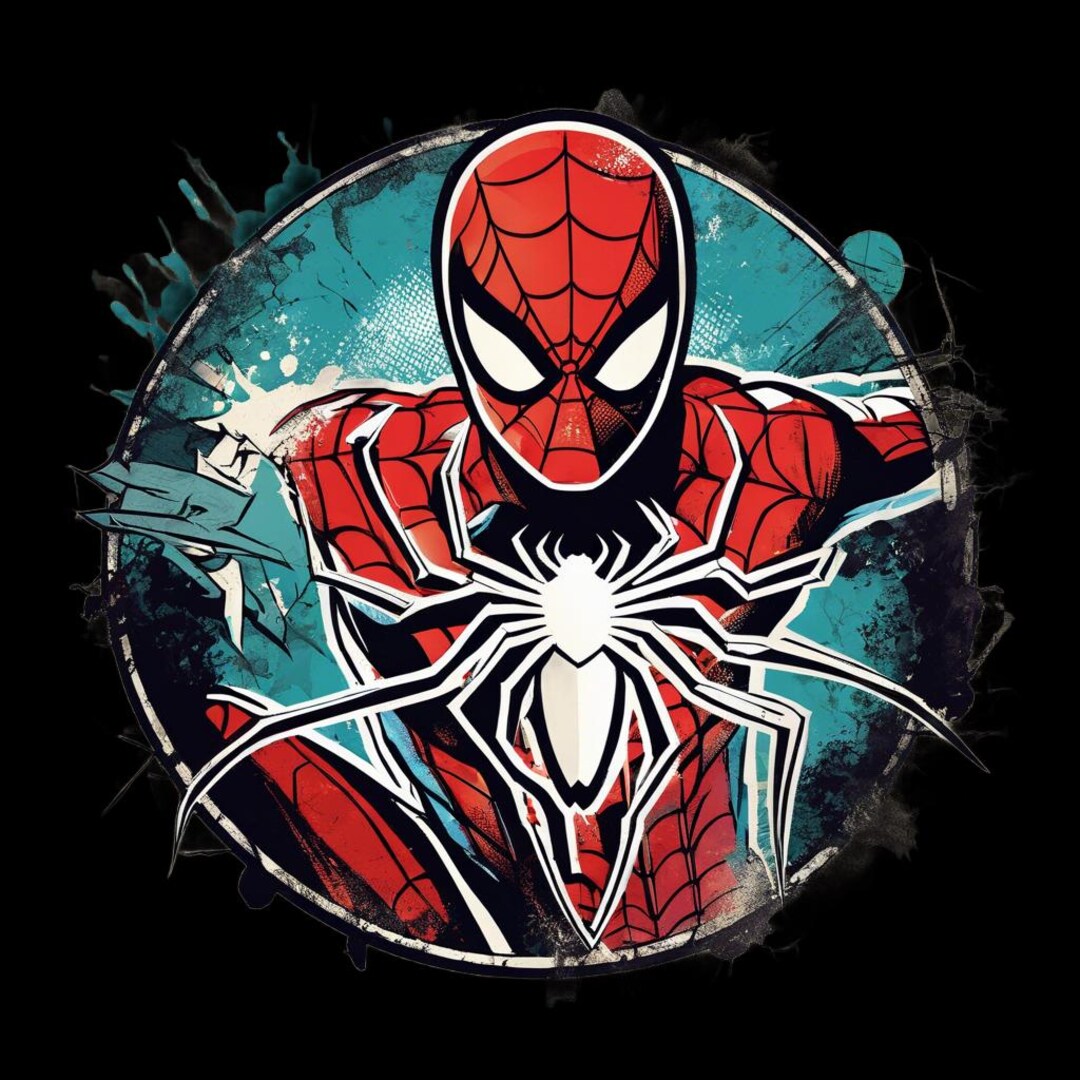 5 X Spider-man Clipart Set 001 - Etsy