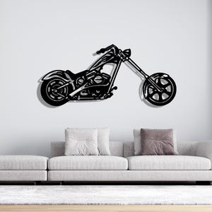Harley Davidson Metal Wall Decor - Special Design for Motorcycle ...