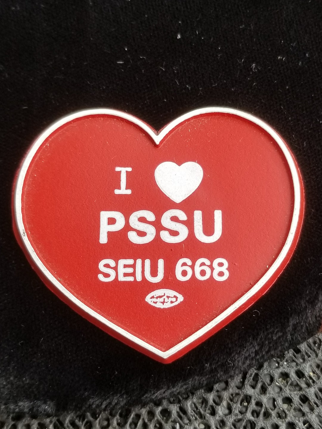 Vintage I Heart PSSU Seiu 668 Political Magnet - Etsy