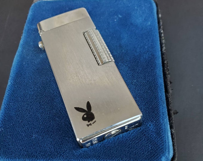 Vintage Playboy Silver Lighter OLD Store Stock With Original Box - Etsy