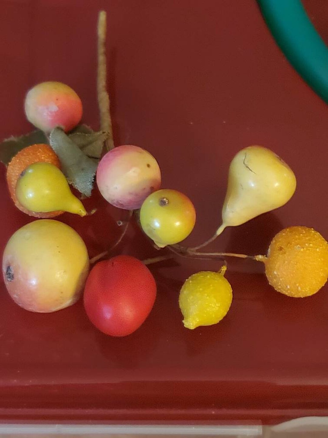 Vintage Christmas Spun Cotton FRUIT 1950's Made in Japan - Etsy