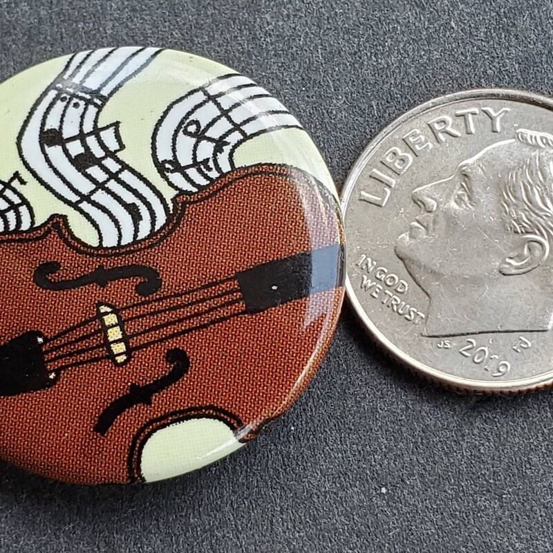 Christmas Music Button - Etsy