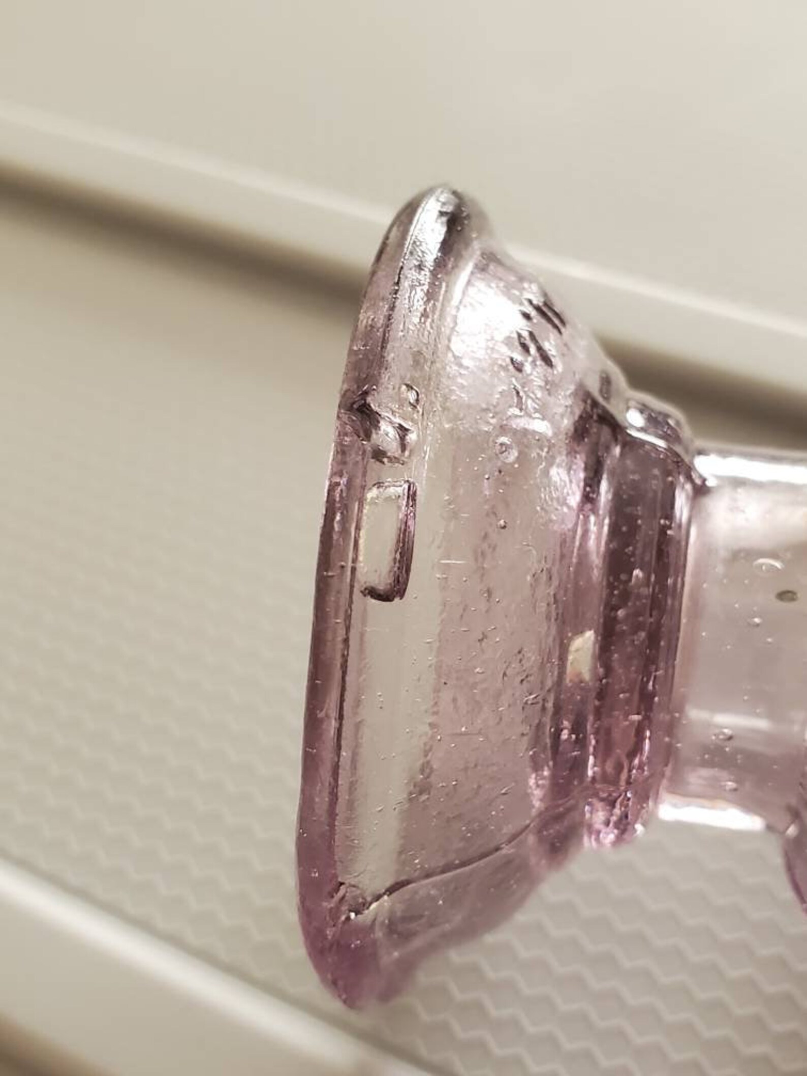 Antique Toy Candy Container Purple Blown Glass Railroad - Etsy