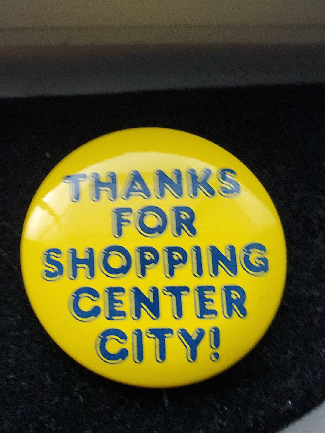 Vintage THANKS For SHOPPING Center City PHILADELPHIA Pin Etsy
