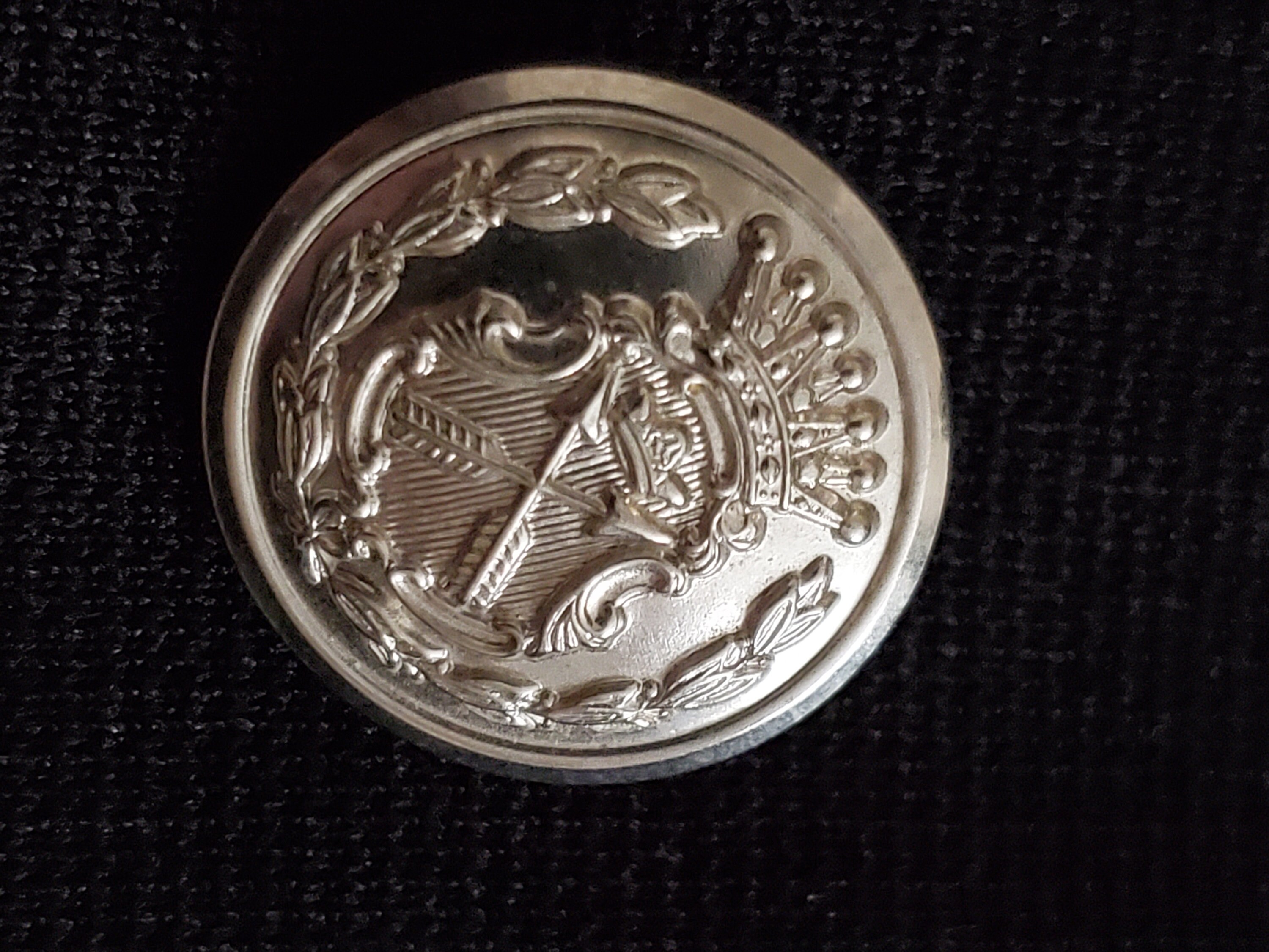 Vintage BUTTONS Silver Plate Buttons Set of 12 - Etsy UK