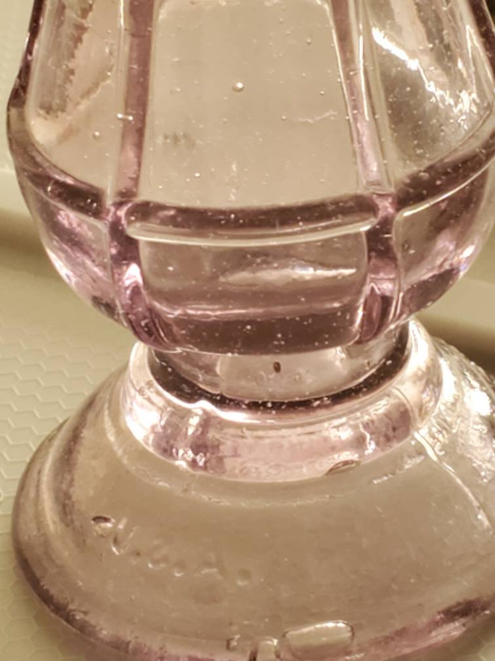 Antique Toy Candy container Purple Blown Glass railroad | Etsy