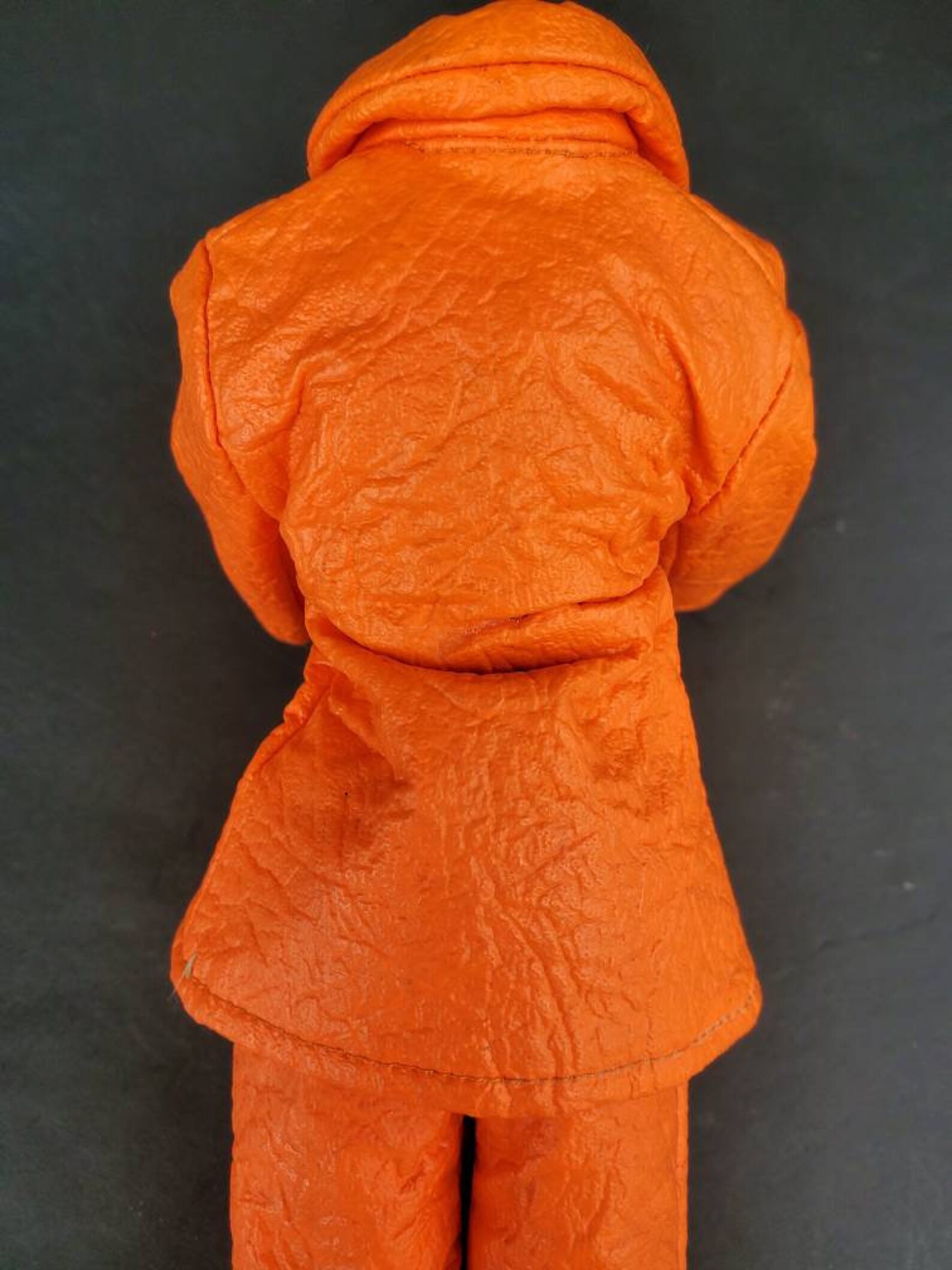 Rare Vintage Barbie Doll Clothes Orange Faux Leather Outfit - Etsy