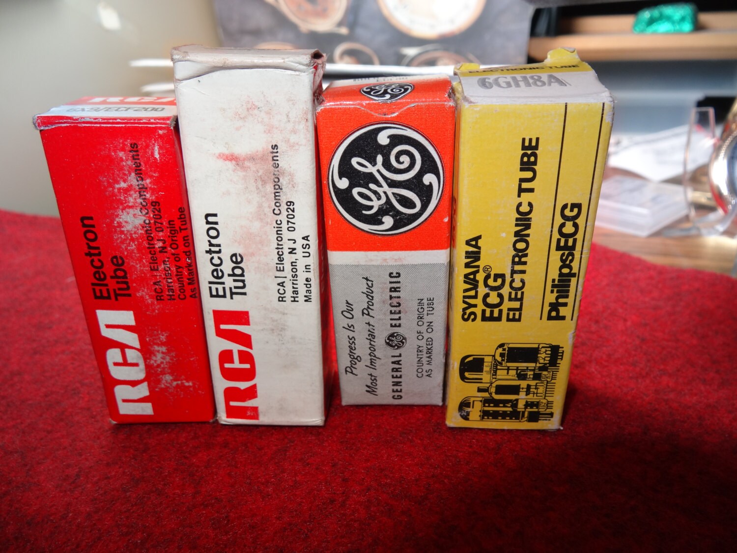4 Vintage Electronic Tubes In Original Box s Etsy 4 Vintage Electronic Tubes In Original Box s Etsy