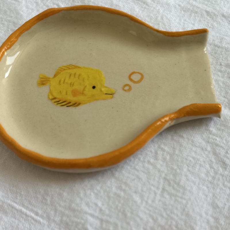Fish Spoon Rest - Etsy