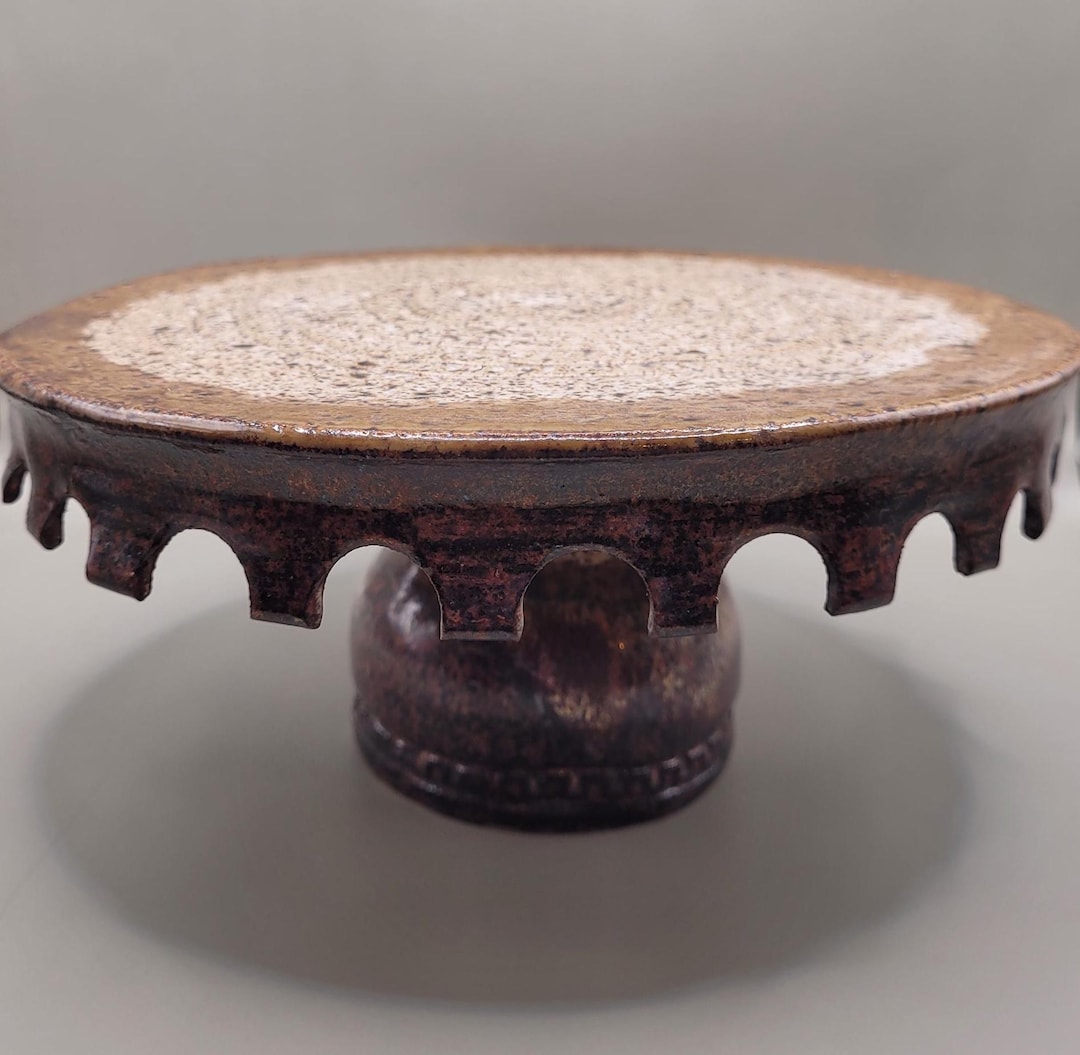 Hand-made Ceramic Cake Stand Made in Kentucky - Etsy