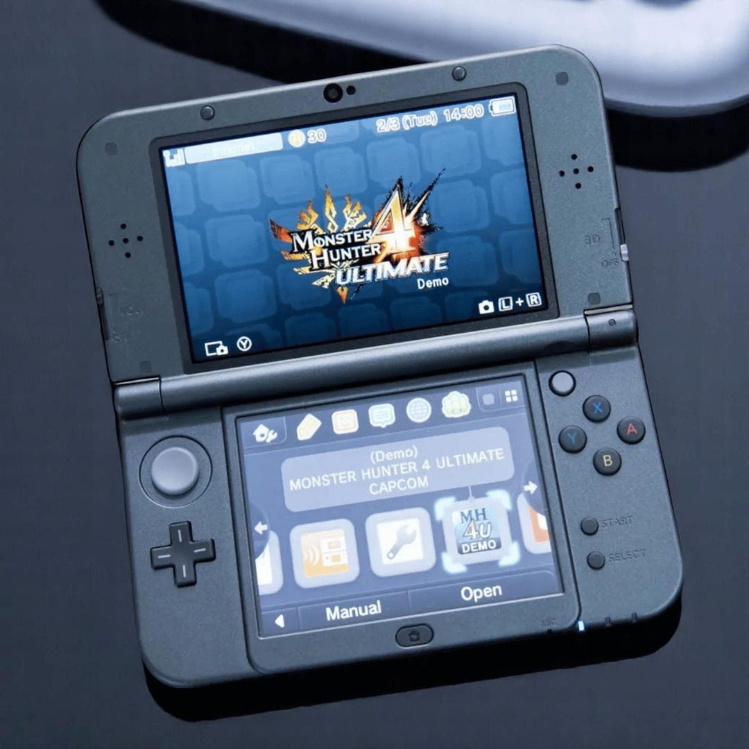 Nintendo 3DS XL Console, IPS Screen Model, 512 GB SD Card, Ready to ...