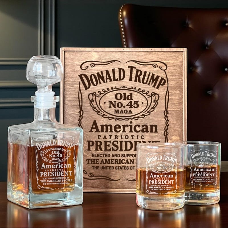Trump Whiskey Decanter - Etsy
