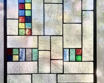 Mission Style Stained Glass Pattern 12 - Etsy