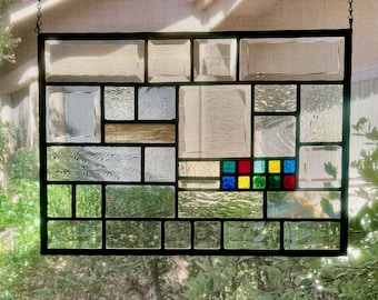 Mission Style Stained Glass Pattern #9 - Etsy