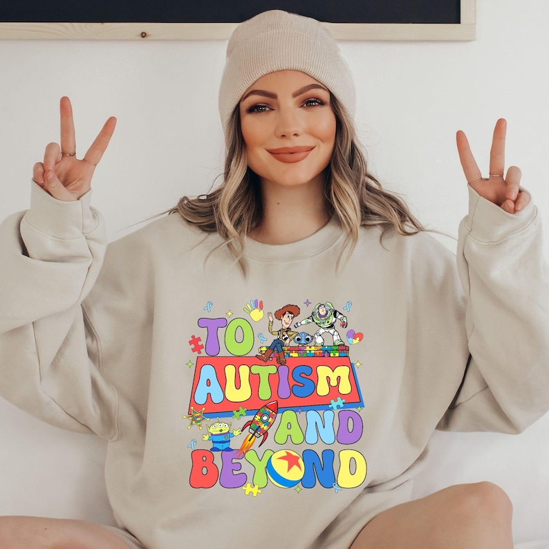 Toy Story Autism Awareness DTF Transfer, Ready to Press - Etsy