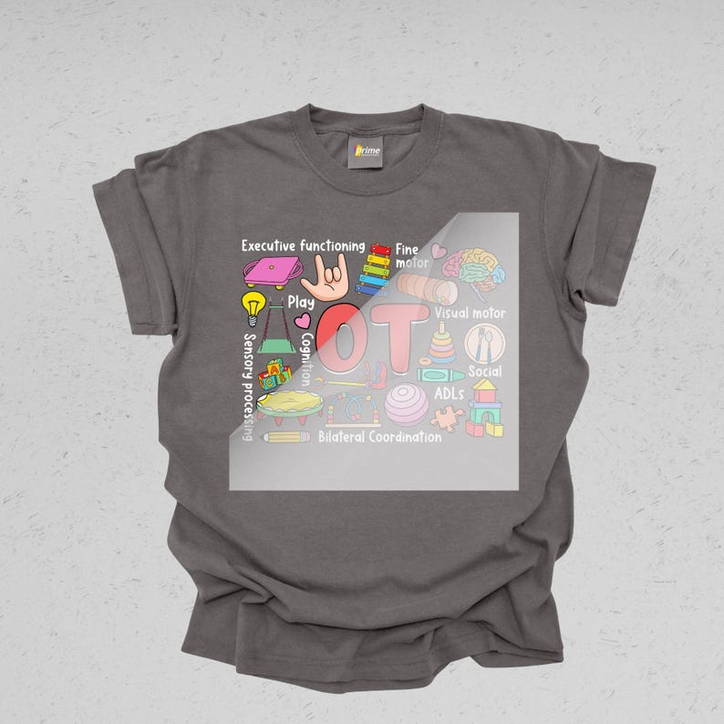 Occupational Therapist DTF Transfer: OT Appreciation Gift, Ready to ...