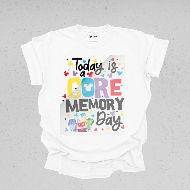 Inside Out "core Memory Day" DTF Print, Ready to Press, Disney Transfer ...