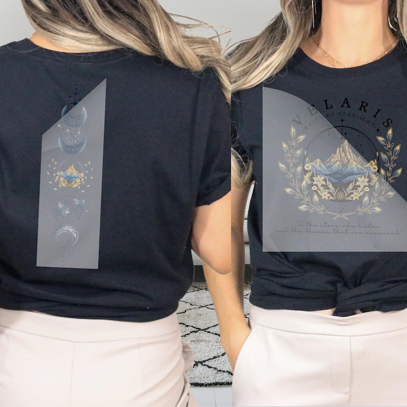 Velaris City of Starlight DTF Transfer: Basgiath Iron-on Decal - Etsy