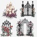 Gothic Coquette Clipart Pack | Dark Whimsical Watercolor Illustrations ...