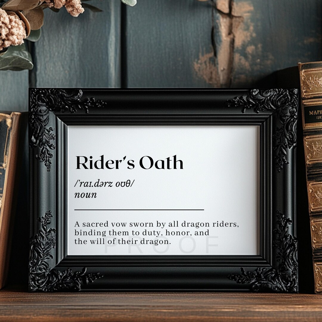 Fourth Wing Inspired Printable Wall Art | Digital Download | Bookish ...