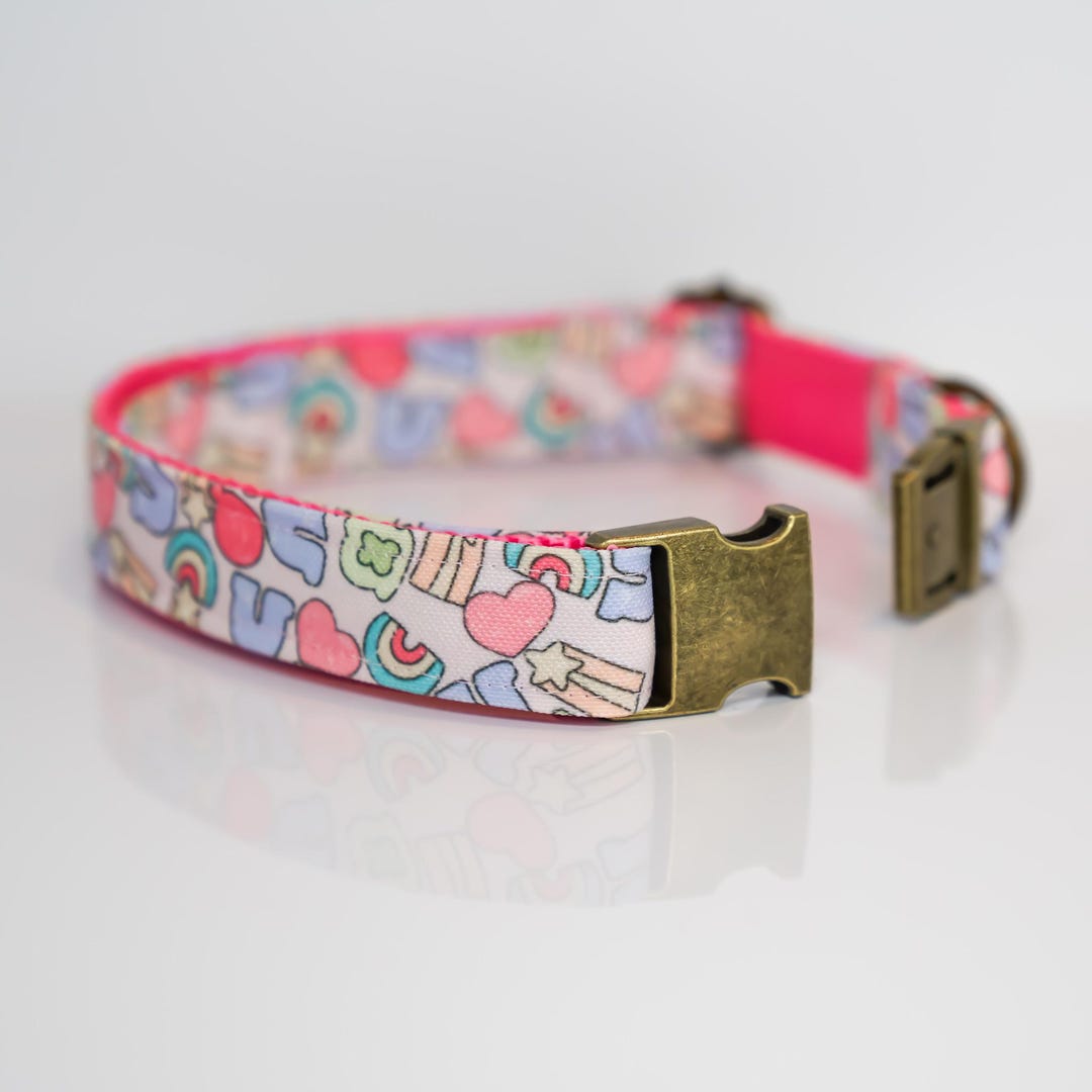 Magical Charms - Dog Collar, Eco Canvas, St Patrick's Day, Lucky - Etsy
