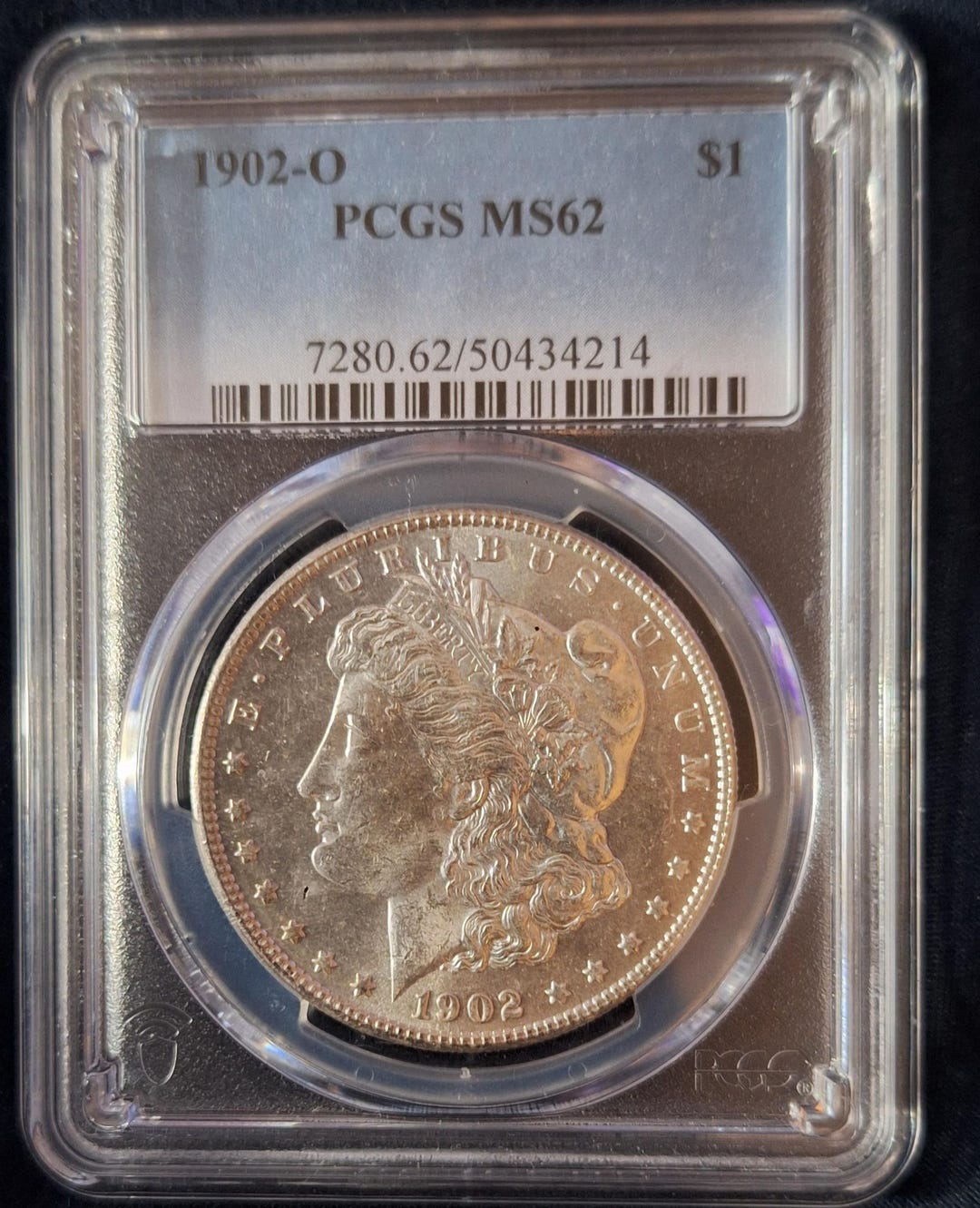 1902 O Morgan Silver Dollar PCGS Graded MS 62 - Etsy