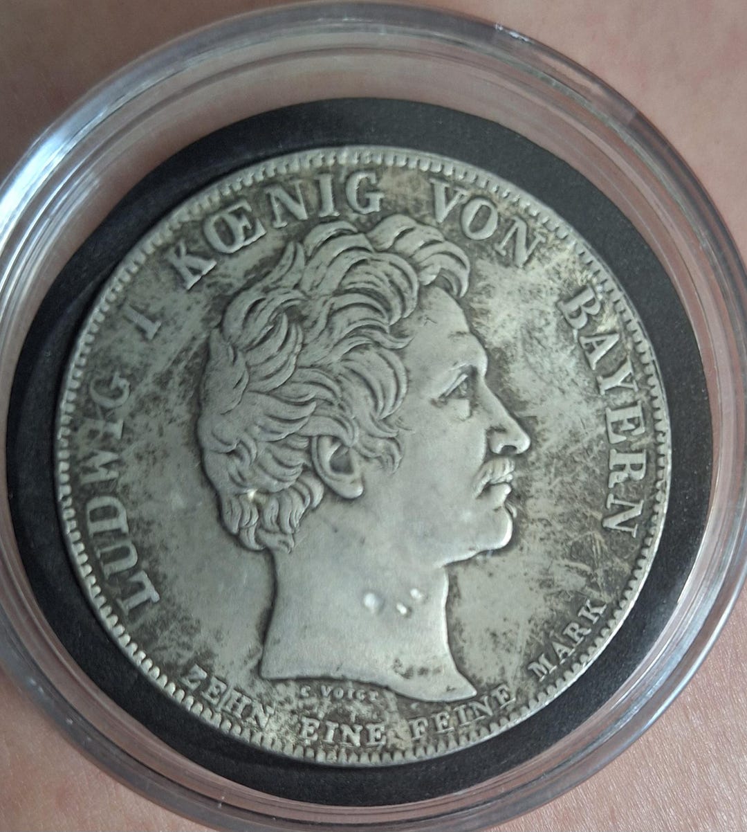 1826 Ludwig I Koenig Von Bayern Commenorative Collector Coin.also ...