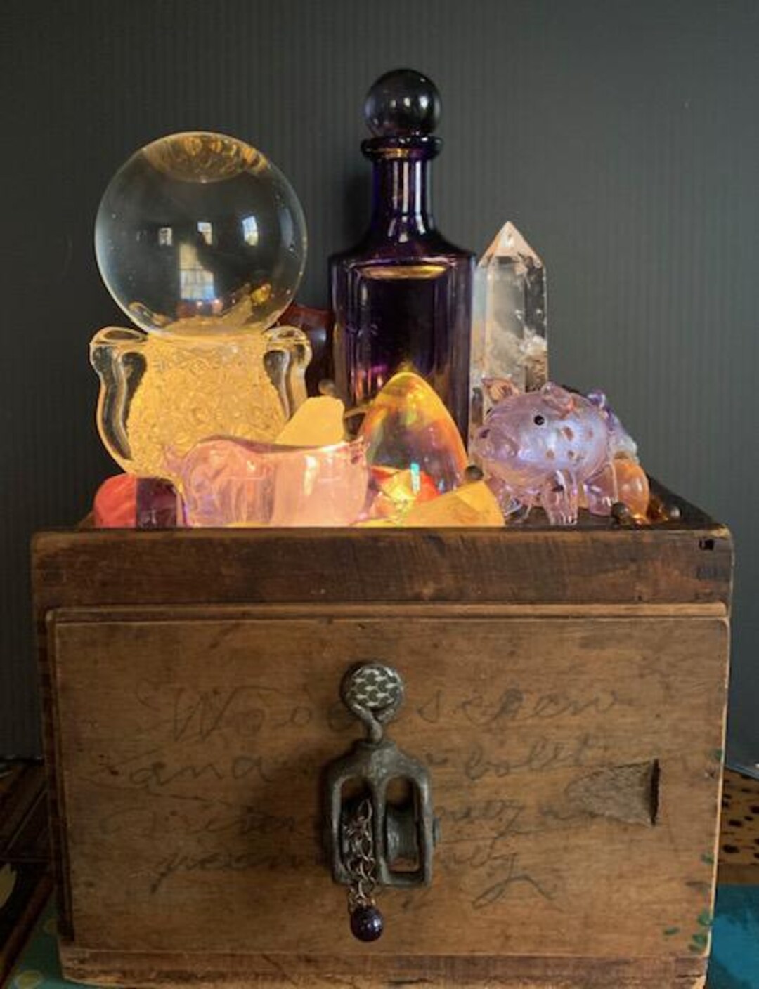 Purple Pigs - Etsy