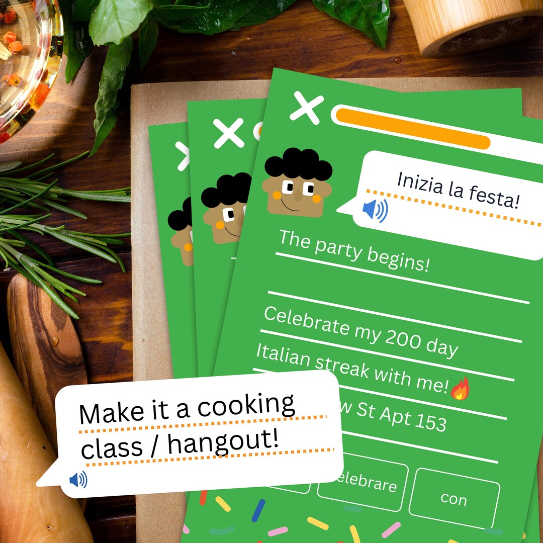 Lingo Party Invitation: Gen Z Language Theme (digital Download 4x6) - Etsy