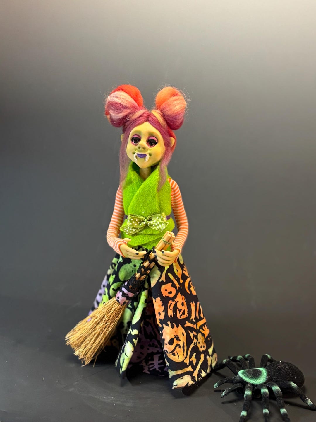 Elmira - Handmade Sculpted Polymer Clay OOAK Collectible Whimsical ...
