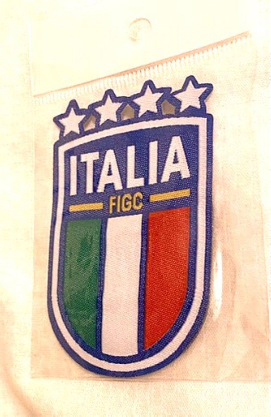 ITALY National Team Iron on - Patch Badge "italia Figc" Embroidered - Etsy