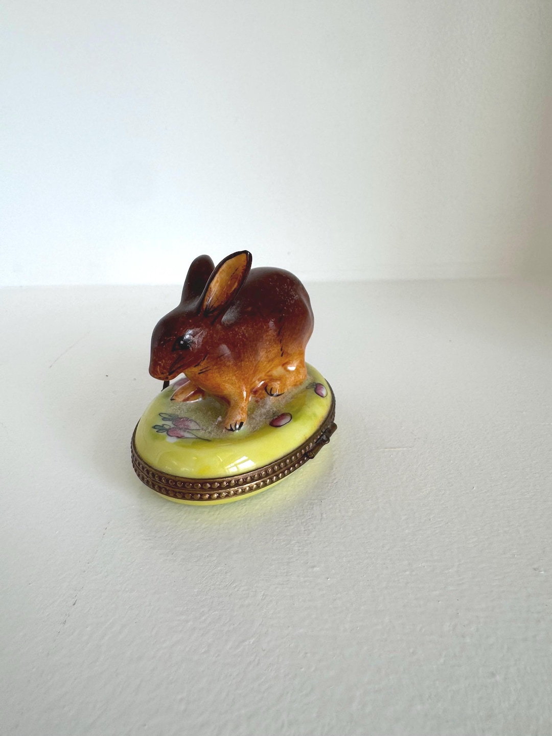 Limoges Rabbit Box - Hard to Find - FREE Shipping - Perfect Gift - Etsy