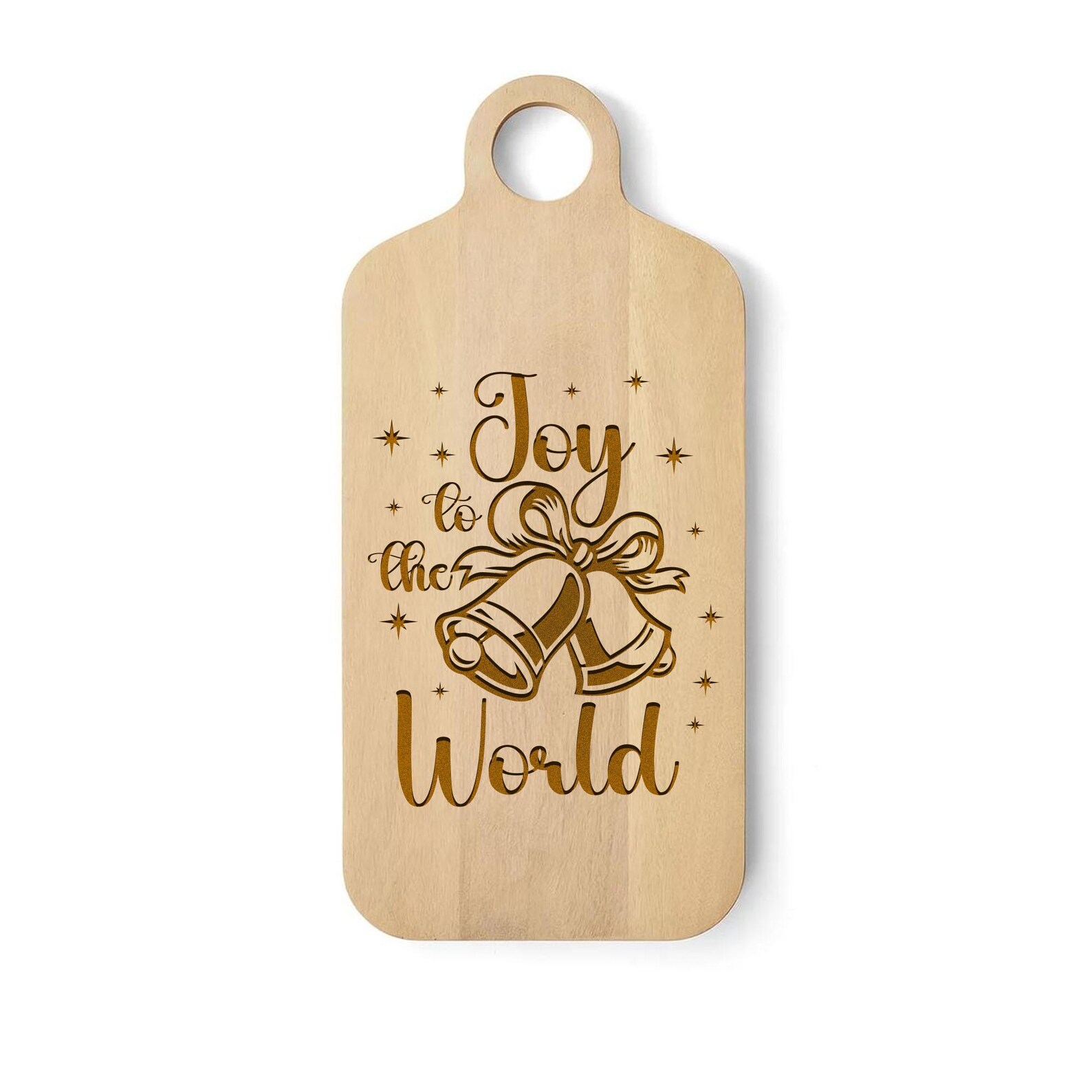 Christmas Cutting Board Engraving File SVG: Farmhouse Kitchen Board Svg ...
