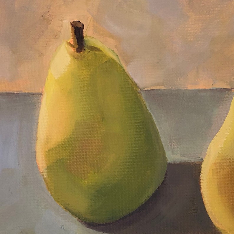 Pear Still Life - Etsy