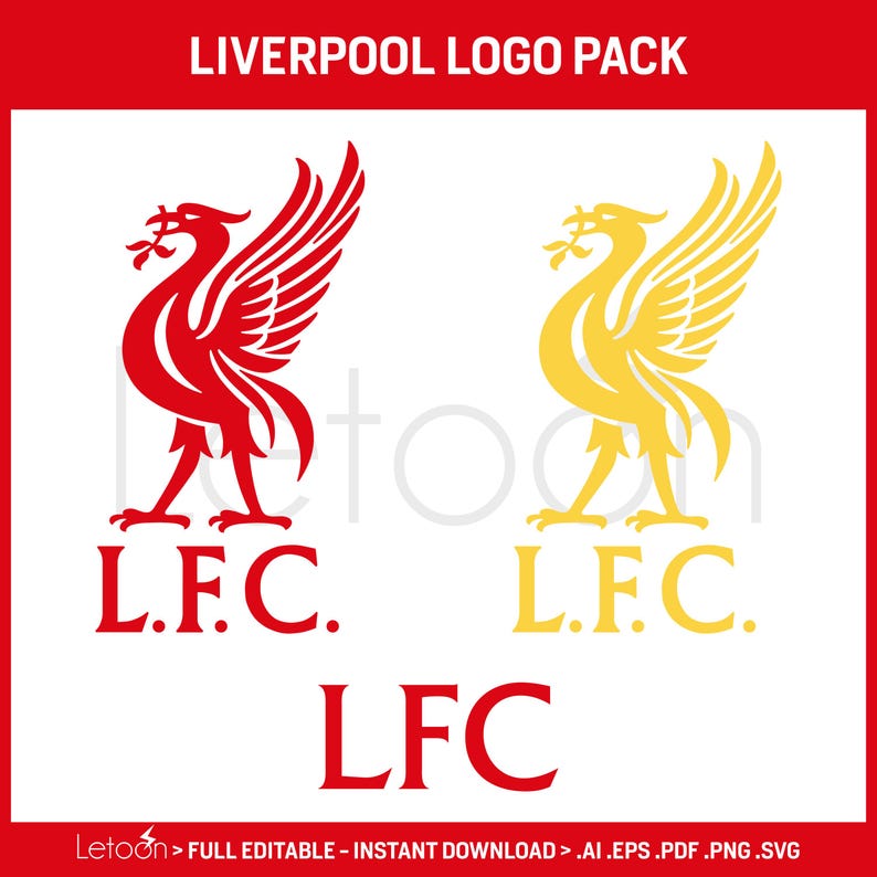 Liverpool Logo Pack - HQ Vector Files - Premier League - Liverpool ...