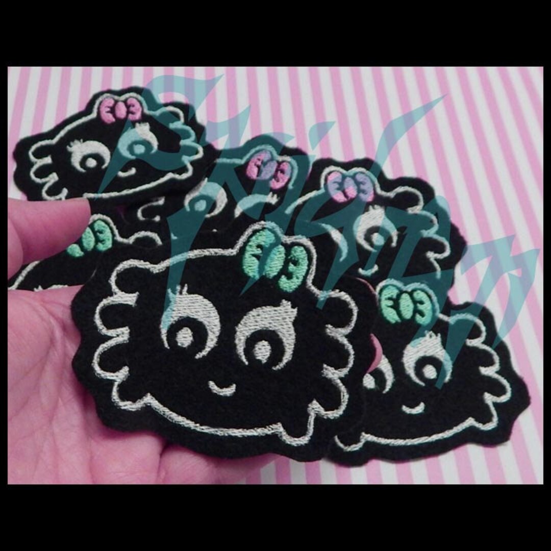 Itsy Bitsy Spider Small Patch Patches Turquoise or Pink Spooky Cutie ...