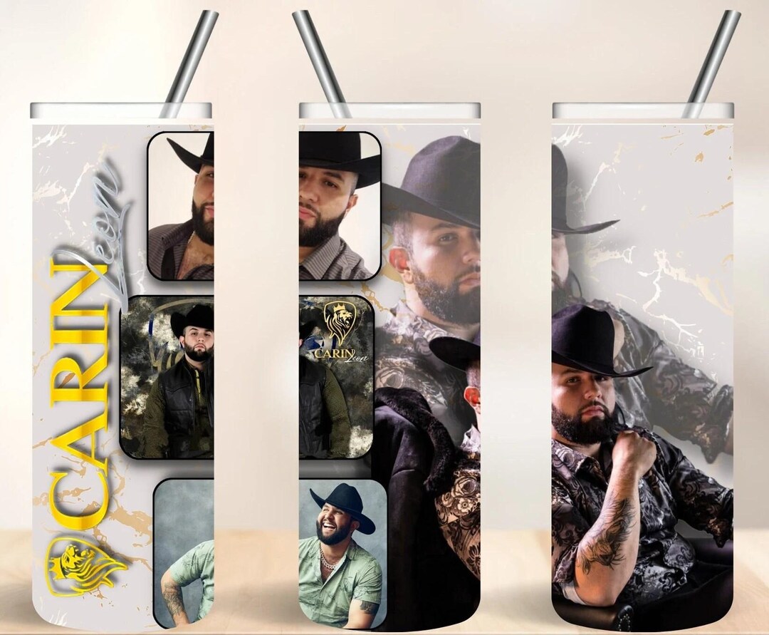 Carin Leon Wrap Bundle | 20 Oz Tumbler | Straight Sublimation Wrap ...