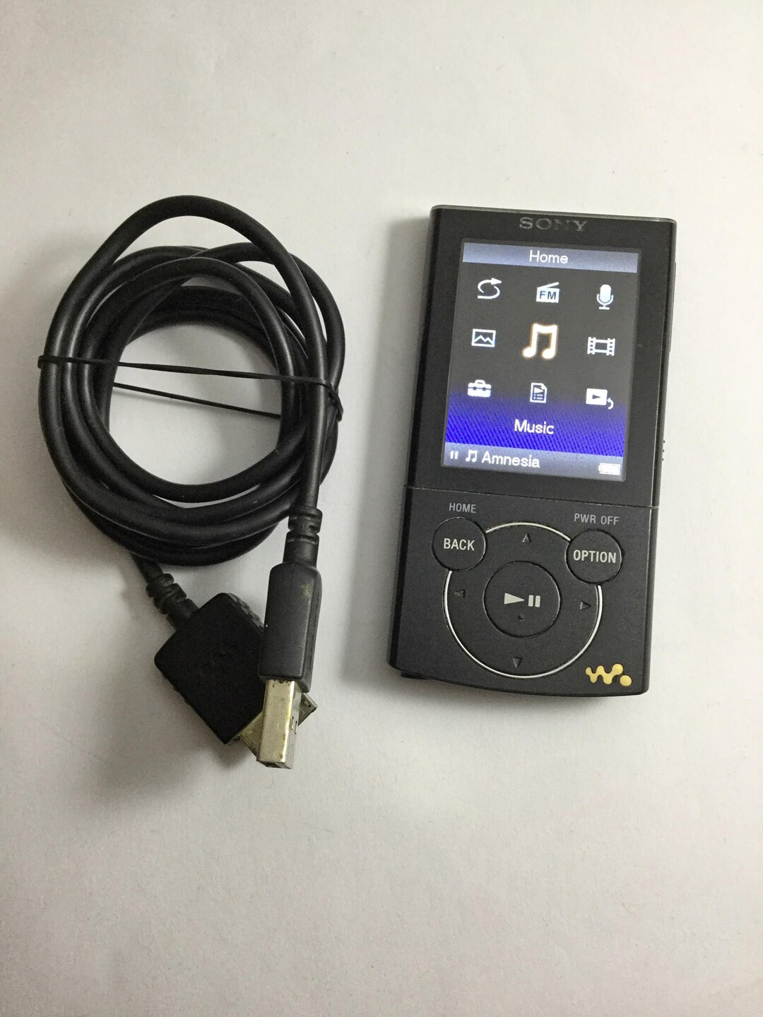 Vintage Used Sony Walkman NWZ-E444 8GB Black - MP3/FM Player With Recording - Etsy