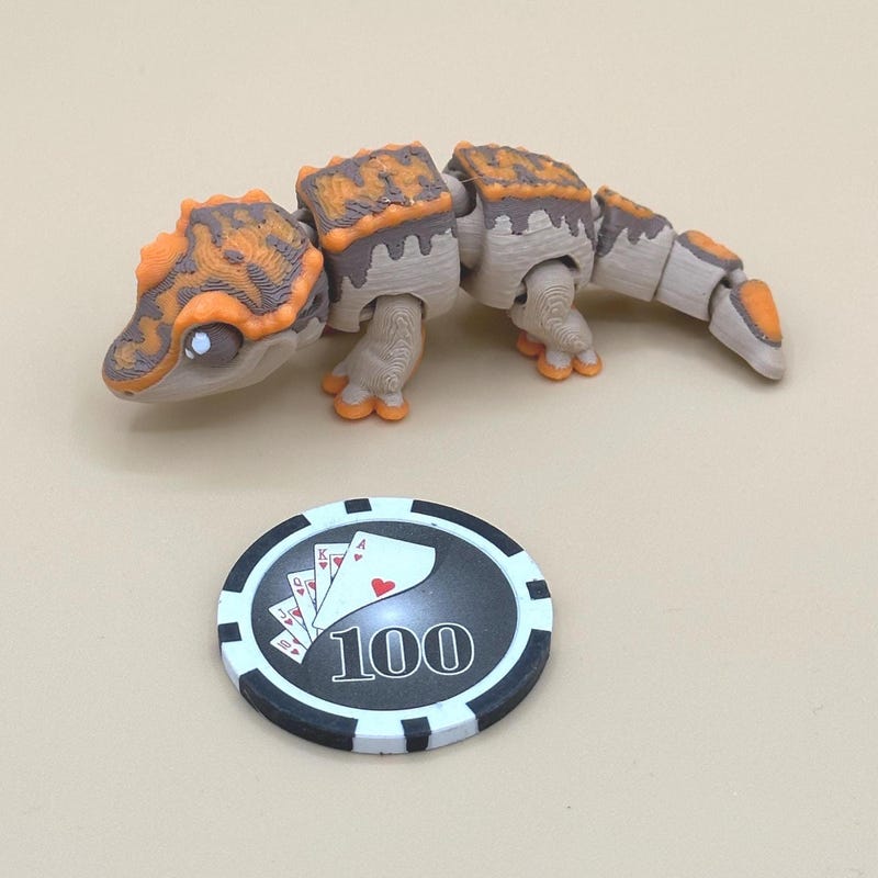 Gecko 3d Printed Dnd - Etsy