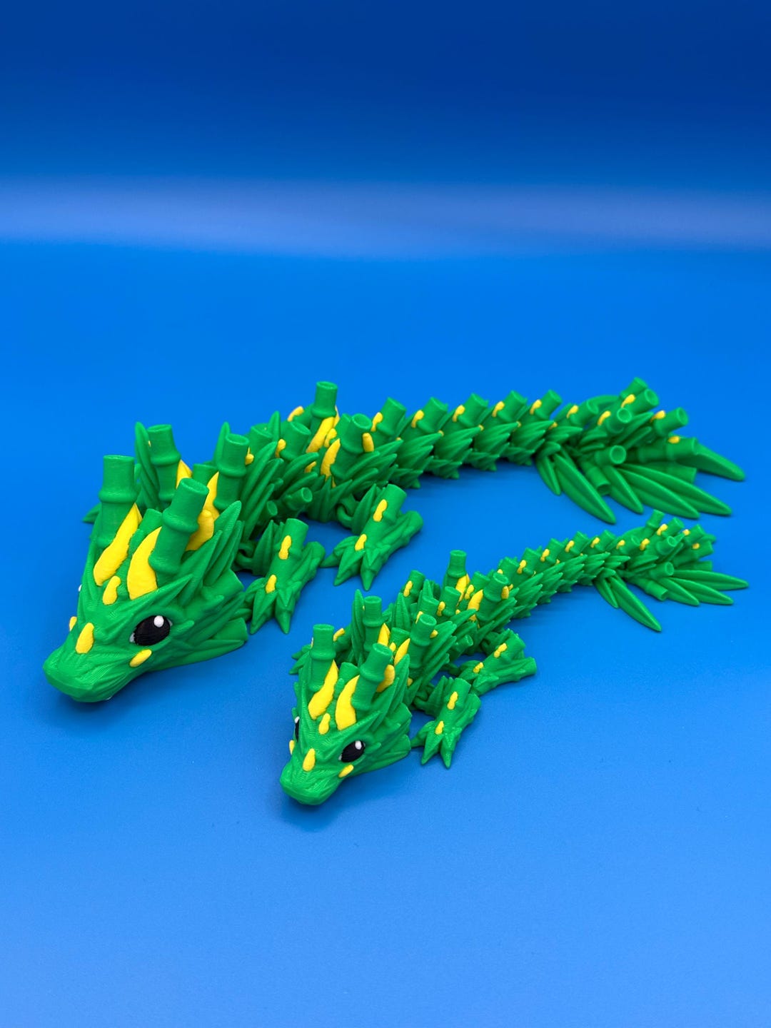 Baby Bamboo Dragon – 3D Printed Articulated Forest Dragon - Etsy