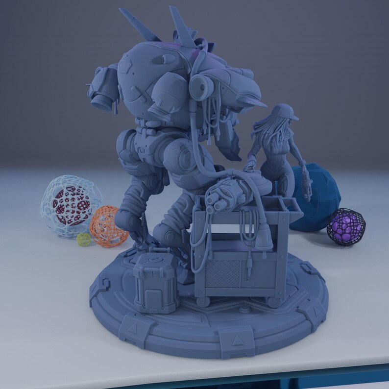 STL Dva (overwatch) (pre-sup) - Etsy