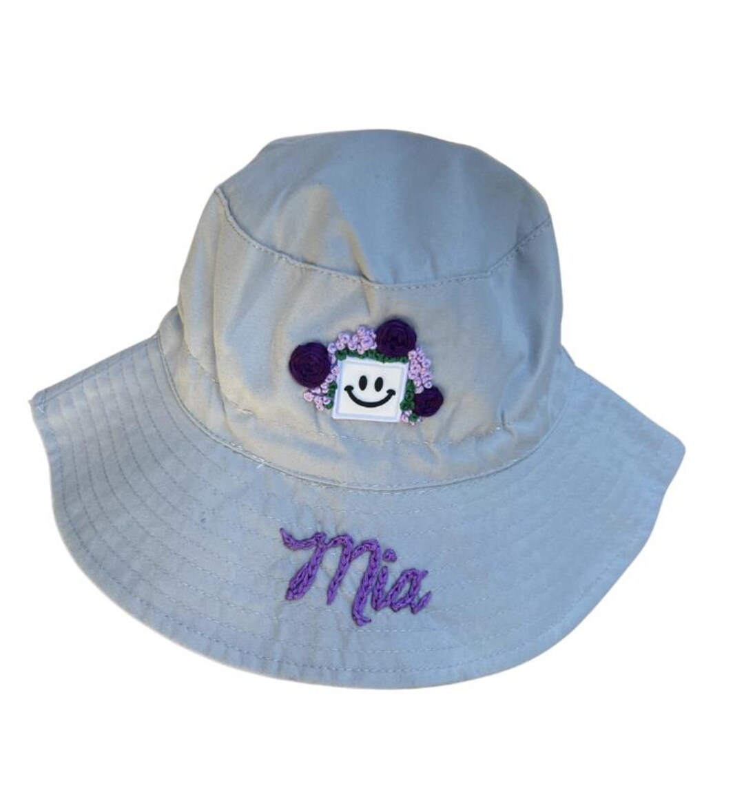 Customizable Bucket Hat for Kids – Add a Name, Image, or Floral ...