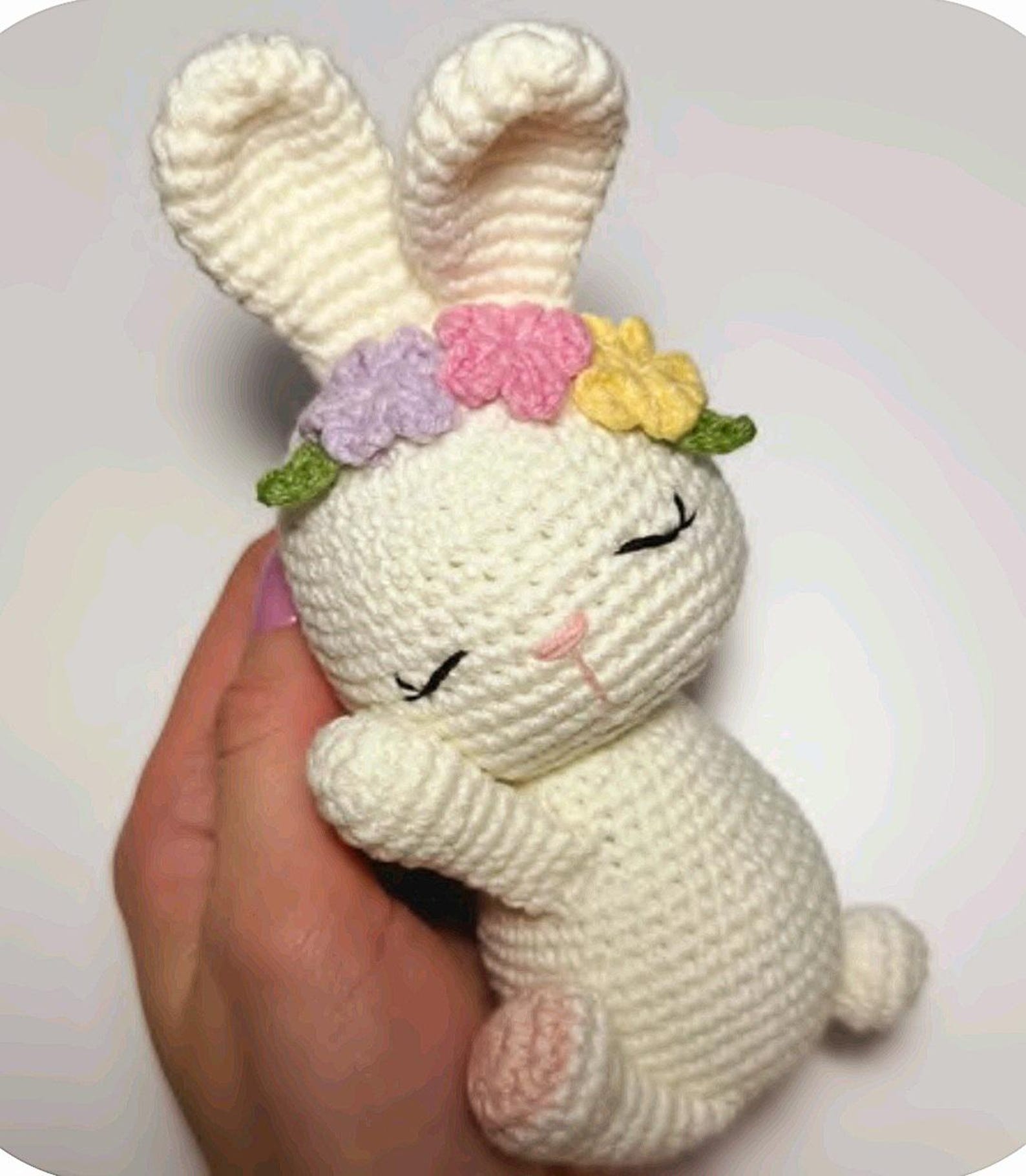 Crochet Pattern Bunny Amigurumi Easter Bunny Tutorial Crochet Pattern ...