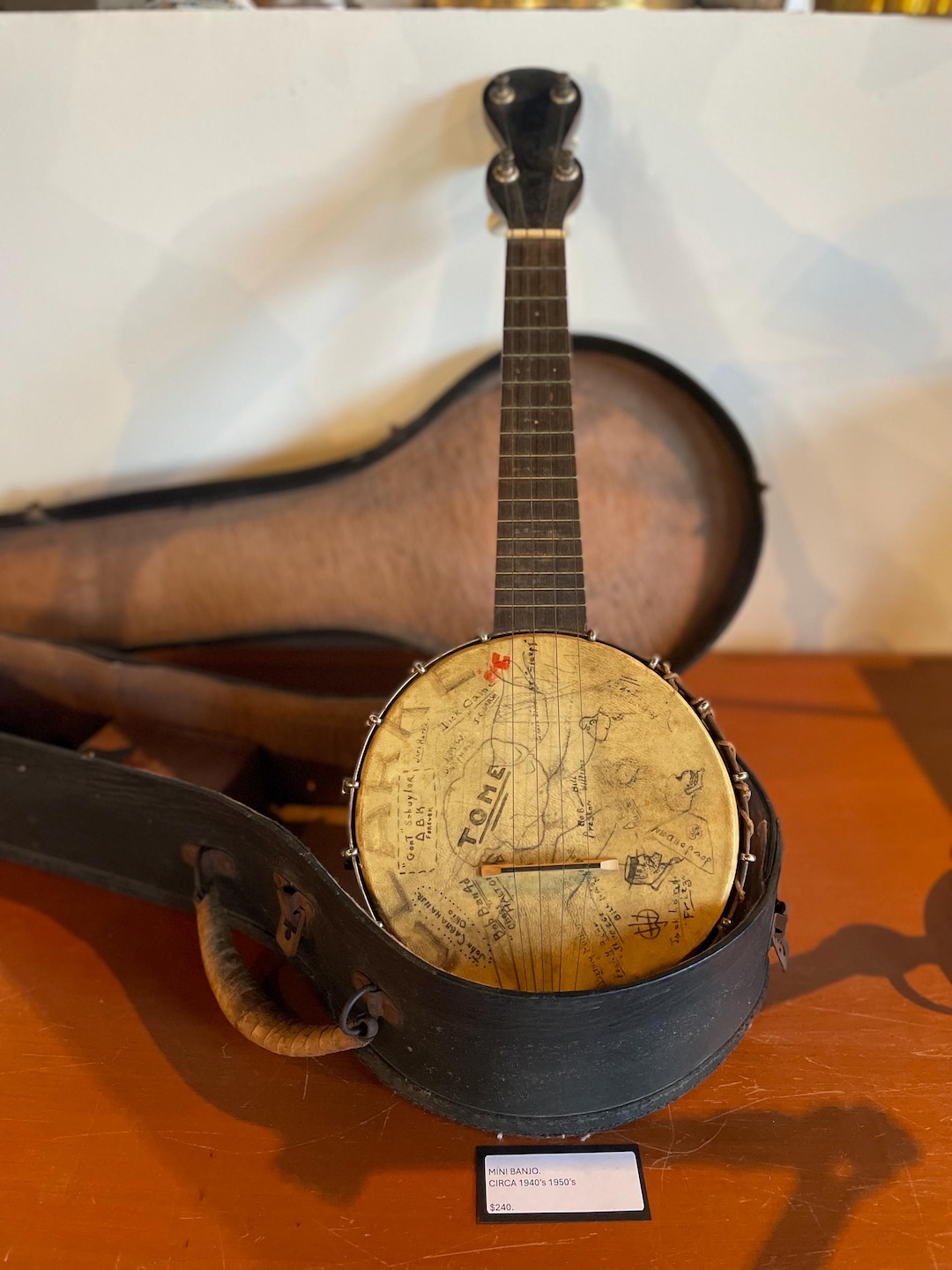 Folk Art Banjo - Etsy