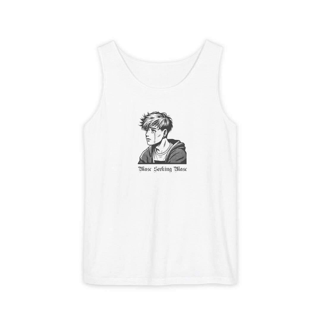 Masc Seeking Masc - Unisex Barnard Tank Tok - Etsy
