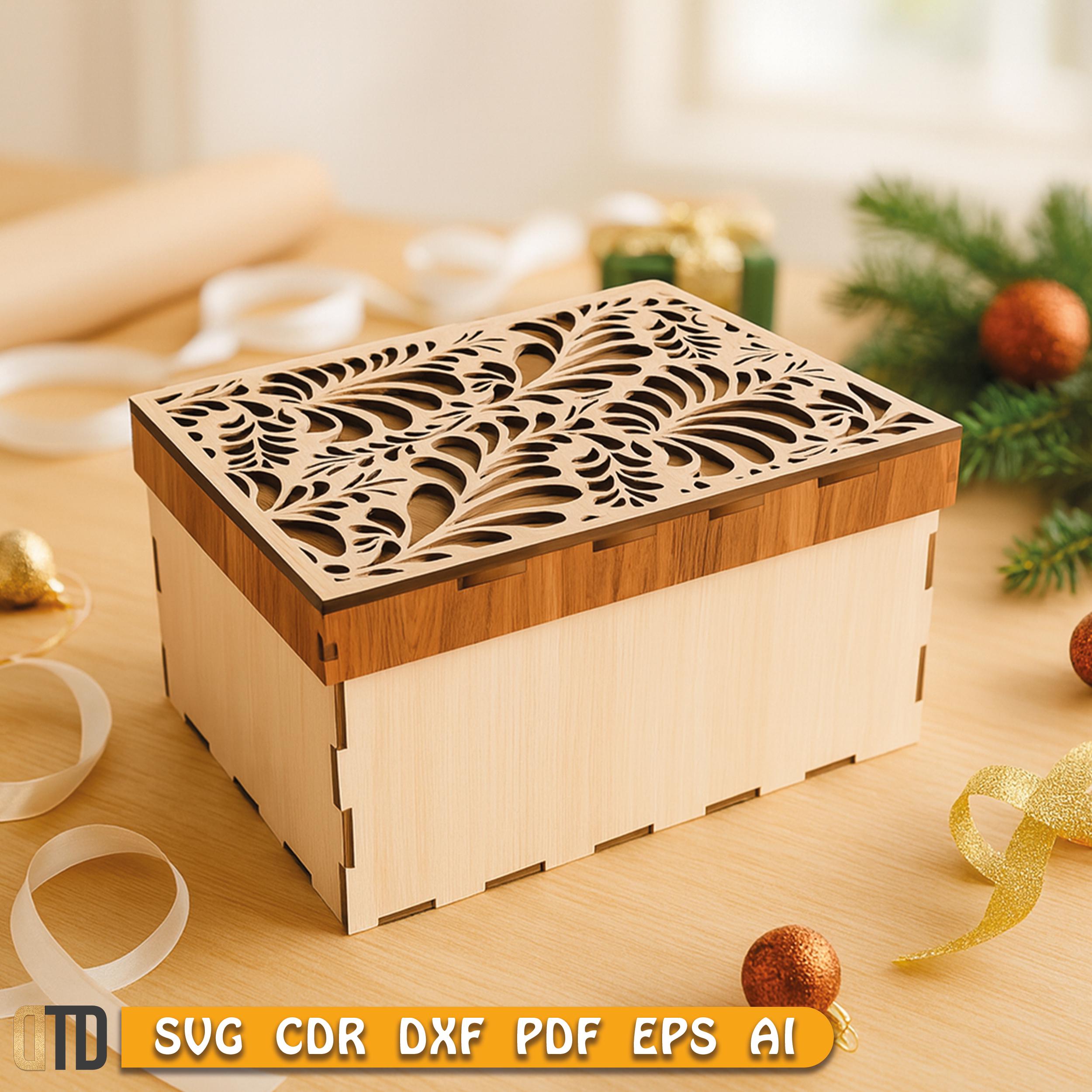 Laser Cut Box Bundle, 8 Box Designs SVG, Glowforge, CNC Cricut Ready ...