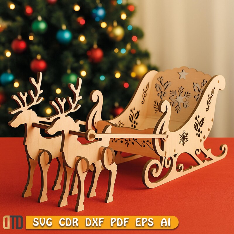 Tabletop Reindeer - Etsy